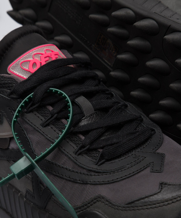 Off-White - Черные комбинированные кроссовки Odsi 1000 с нашивкой ...