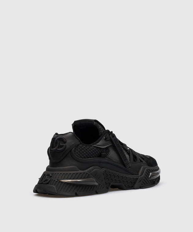 Dolce&Gabbana - Airmaster logo combo sneakers in black CK2071AY851 ...
