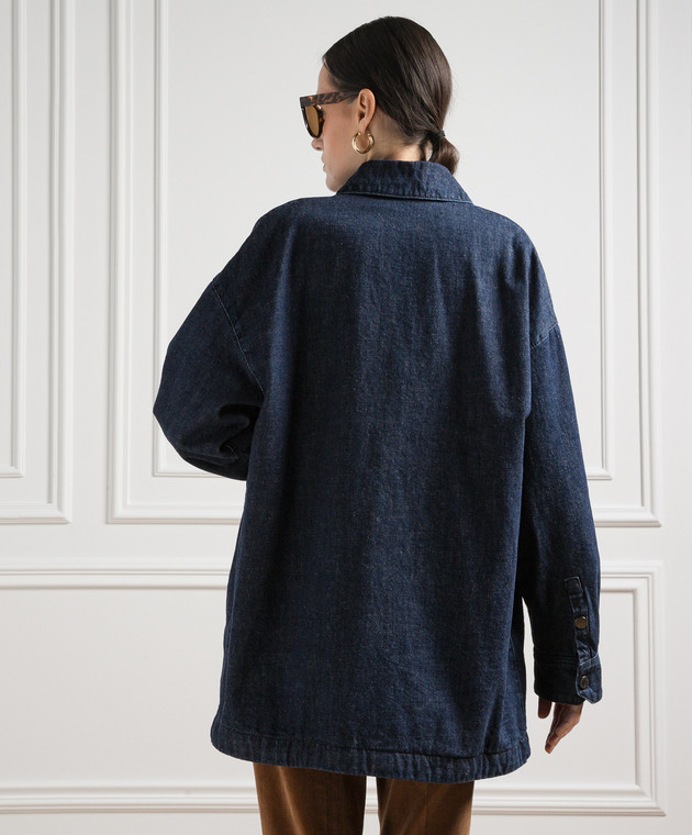 Max Mara Weekend - Oss blue denim jacket OSSO - buy with Netherlands ...