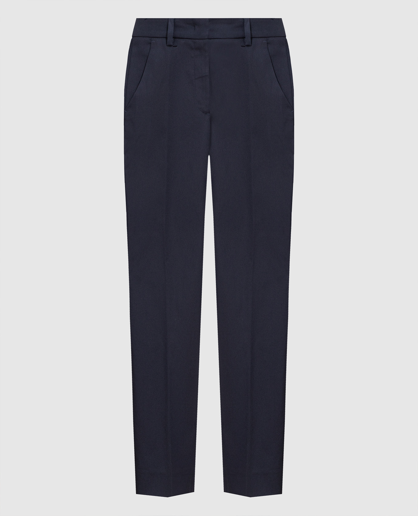 Max Mara Weekend - Синие чиносы Vite VITE купить в Symbol