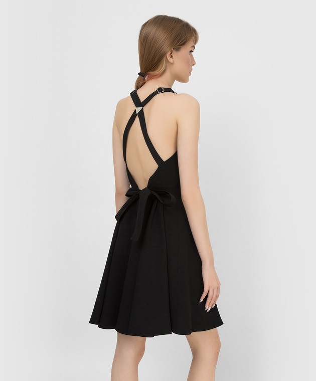 Prada - Черное платье с открытой спиной P3G611RW9 купить в Symbol