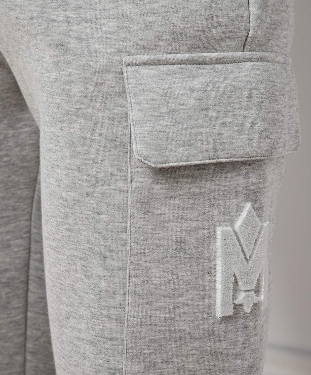 Mackage - Сірі меланжеві джогери Marvin-V з фактурним логотипом MARVINV ...