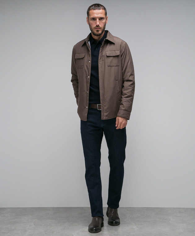 Enrico Mandelli - Blue jeans with logo 0MIAMI5260 - buy with Latvia ...