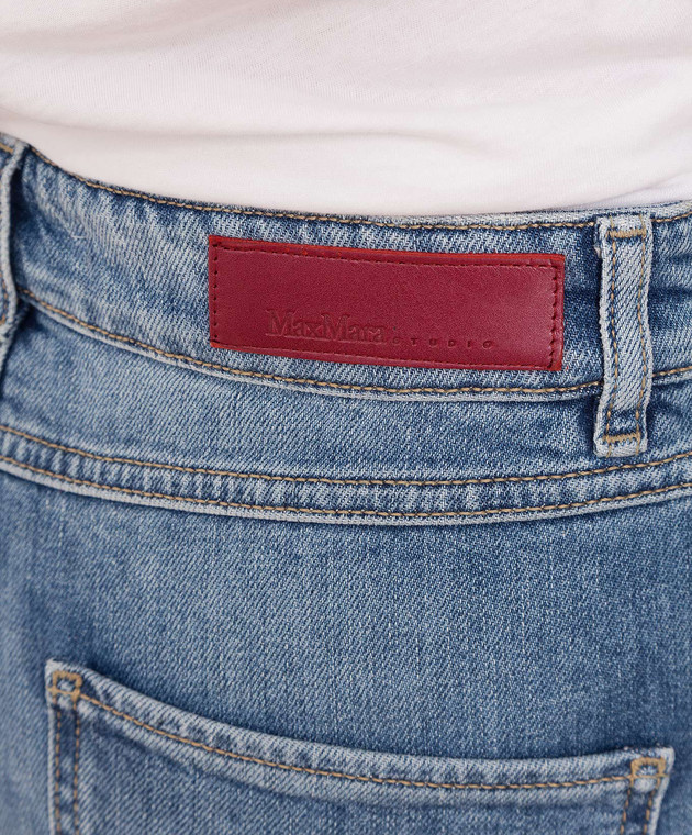 Max Mara - Gala blue distressed jeans GAIA - buy with European delivery ...