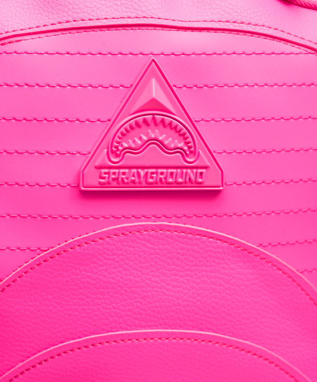 Sprayground - Детский розовый рюкзак Sakura shock wave с фактурной ...