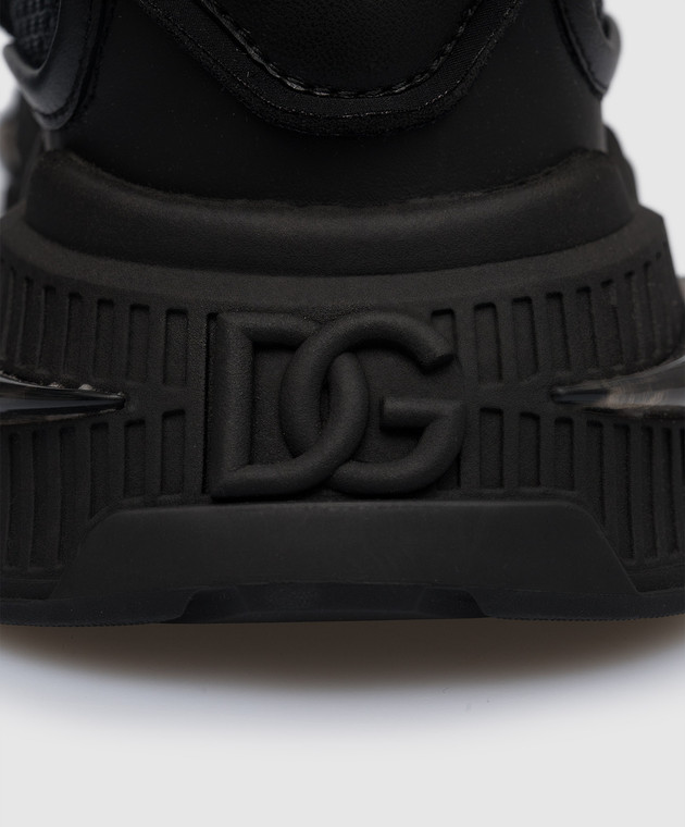 Dolce&Gabbana - Airmaster logo combo sneakers in black CK2071AY851 ...