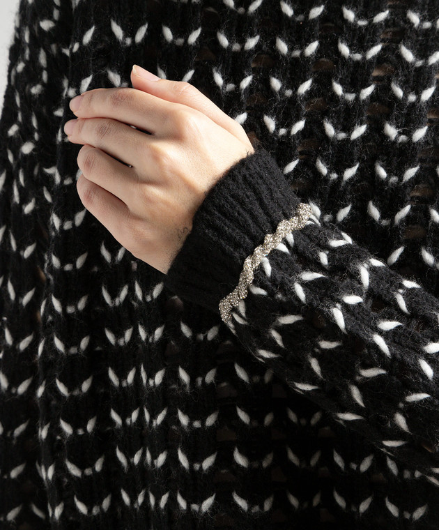 Max Mara - Чорний светр Gerusia з кристалами GERUSIA купити в Symbol