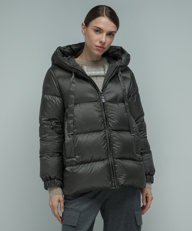 Max Mara - Seia gray down jacket SEIA - buy with Netherlands delivery ...