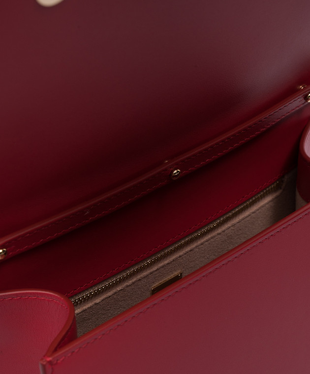 Dolce&Gabbana - Червона шкіряна сумка крос-боді DG Logo BB7287AW576 ...