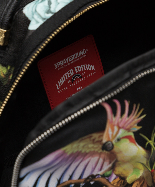 Sprayground - Черный рюкзак с принтом Shadow flight 910B4244NSZ купить ...