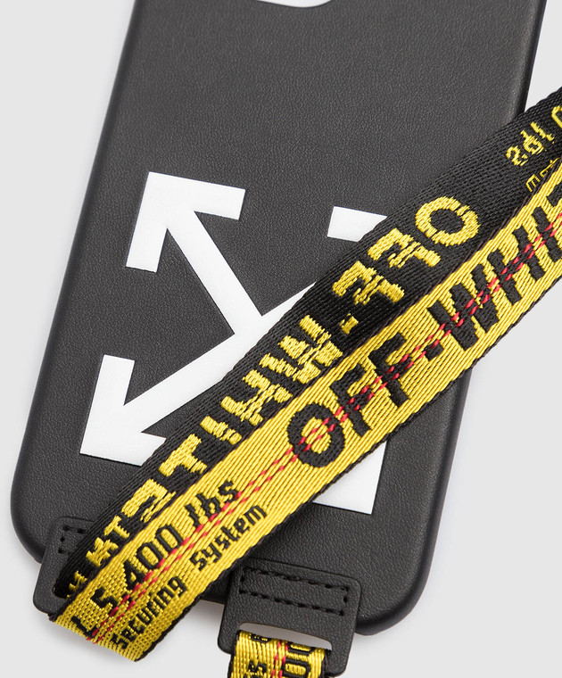 Off-White - IPhone 13 Pro Max black case with Arrow logo ...