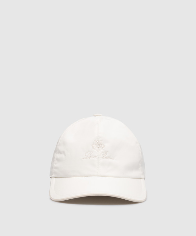 Loro Piana - Белая кепка Storm System с вышивкой логотипа FAB1977 ...