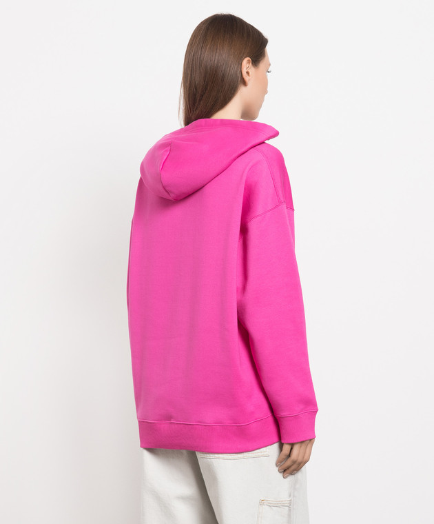 Valentino - Розовое худи с принтом VLTN 2B3MF21F7QJ купить в Symbol