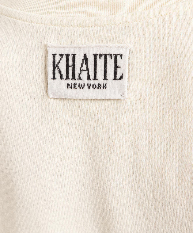 Khaite - Футболка MAE с патчем логотипа 2196138W138 купить в Symbol